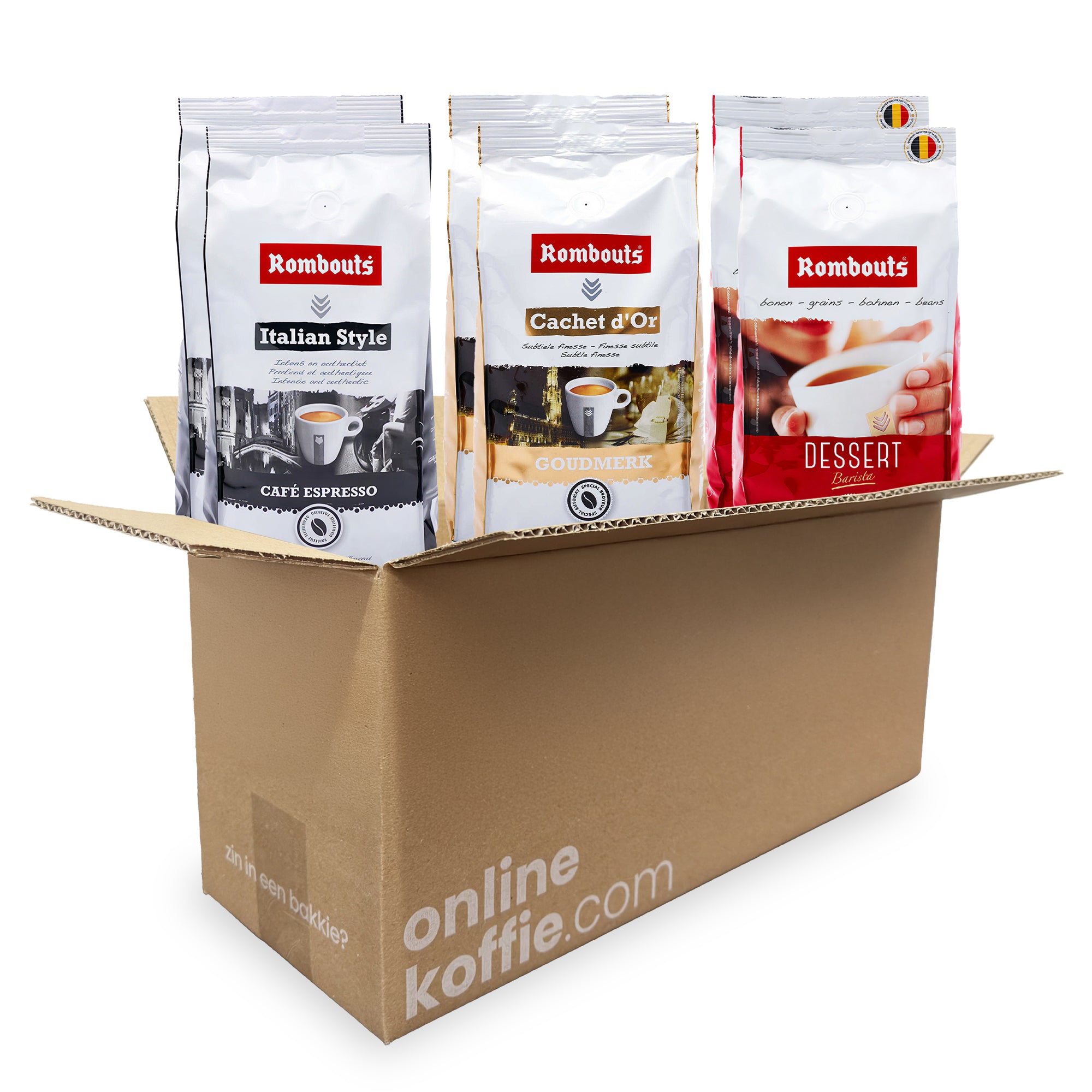 Rombouts Koffie - Belgische kwaliteit - onlinekoffie.com